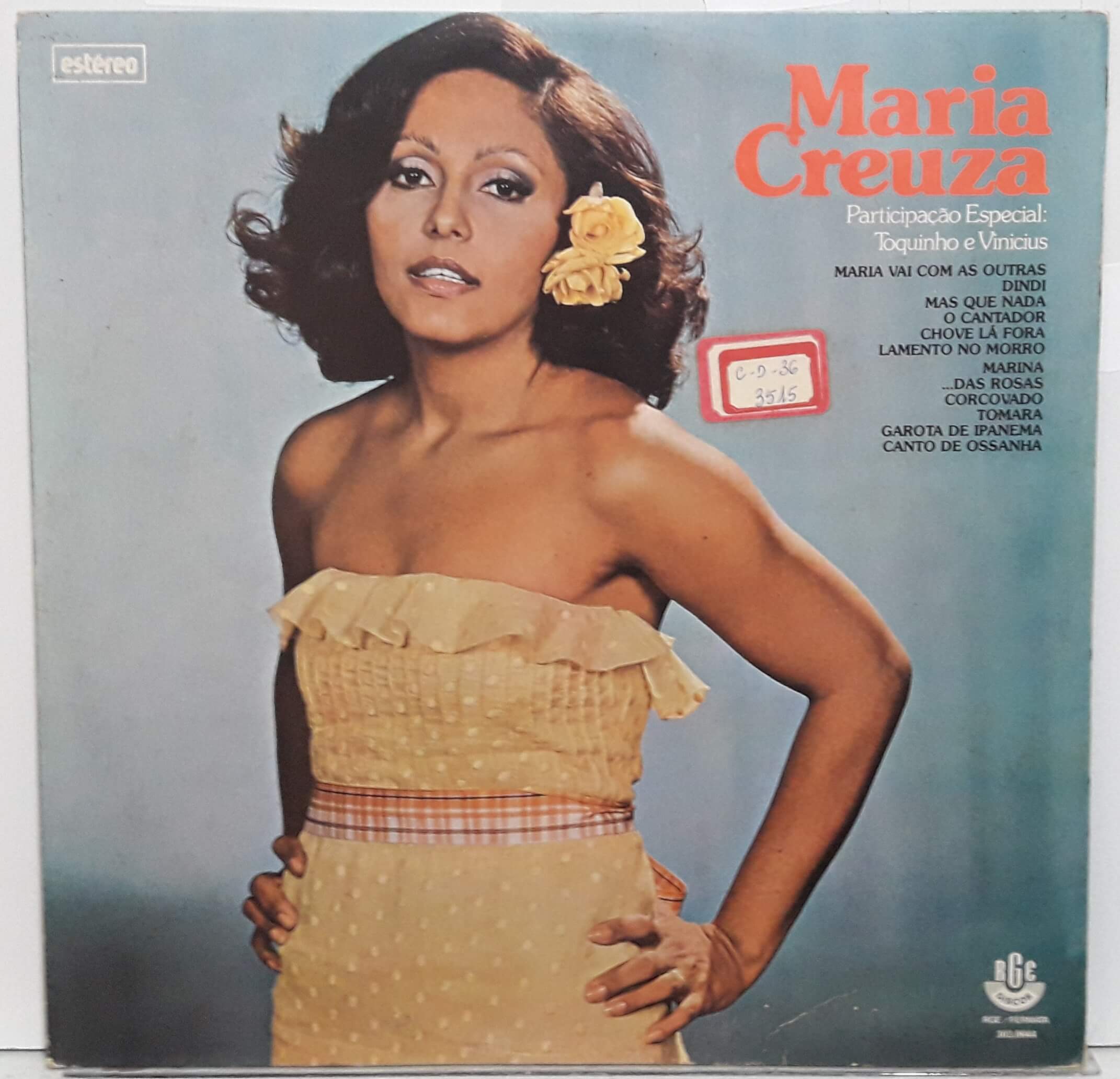 MARIA CREUZA - MARIA CREUZA - 1977 - RGE - D vinil - Loja especializada ...