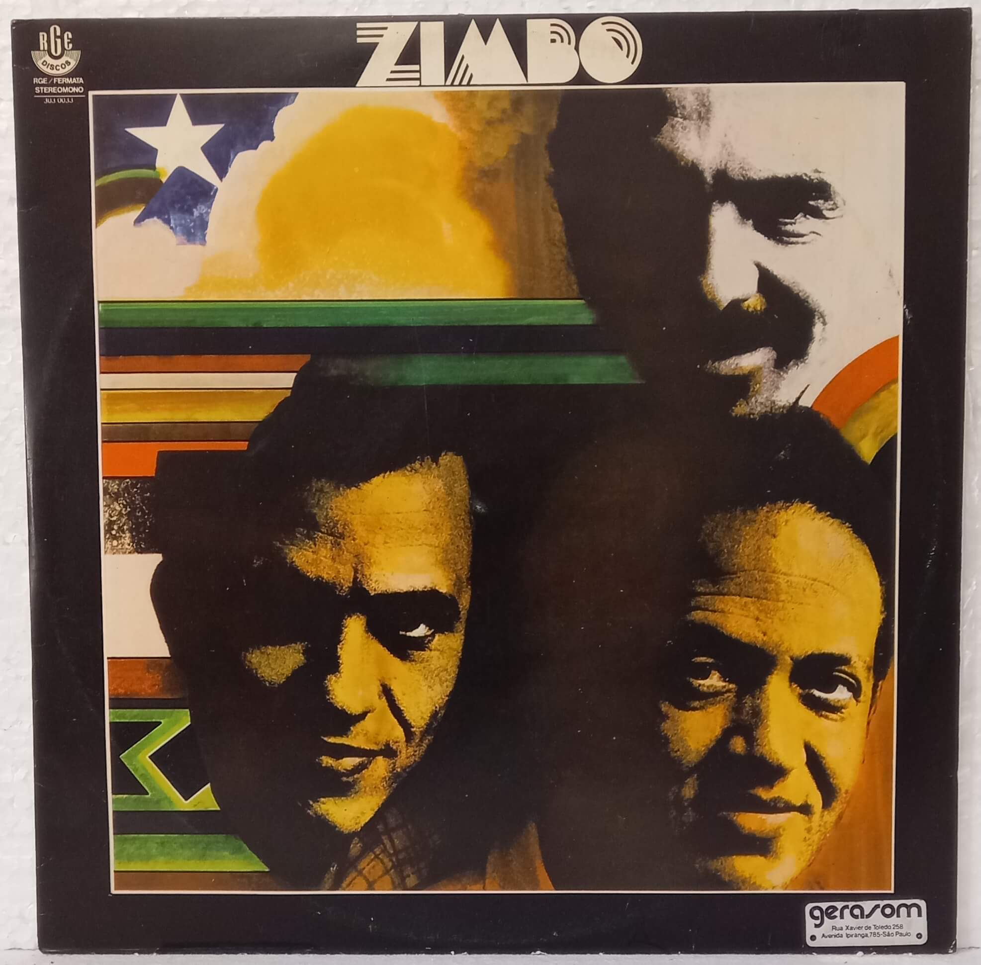 ZIMBO TRIO - ZIMBO - 1976 - RGE - D vinil - Loja especializada em ...